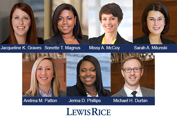Lewis Rice Names Seven New Members
